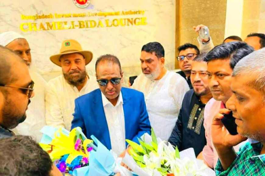 Hanif Paribahan Owner Md. Hanif Returns to Bangladesh After 15 Years ...