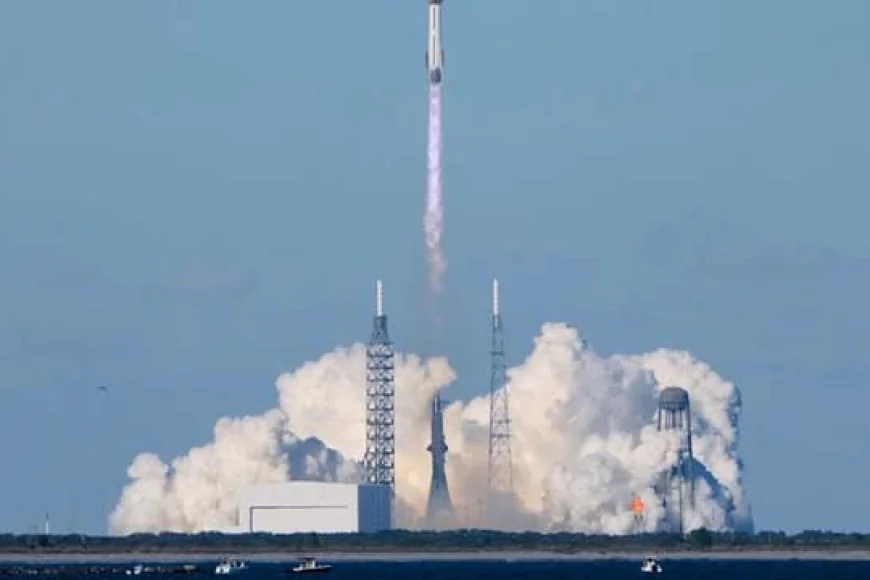 Blue Origin launches NASA Mars mission, successfully lands booster ...