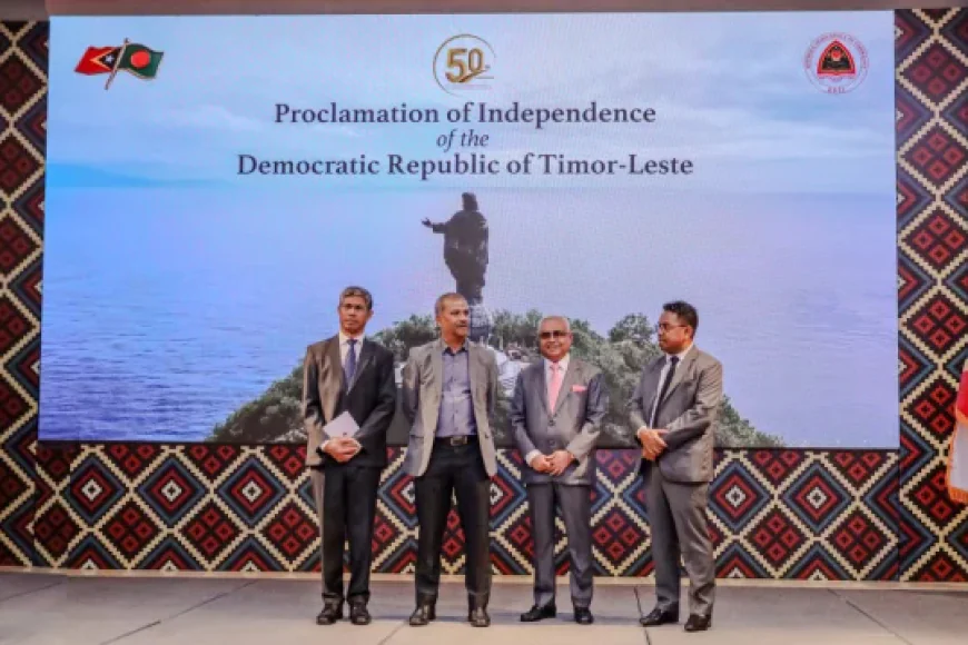 50th anniversary of proclamation of independence of Timor-Leste ...